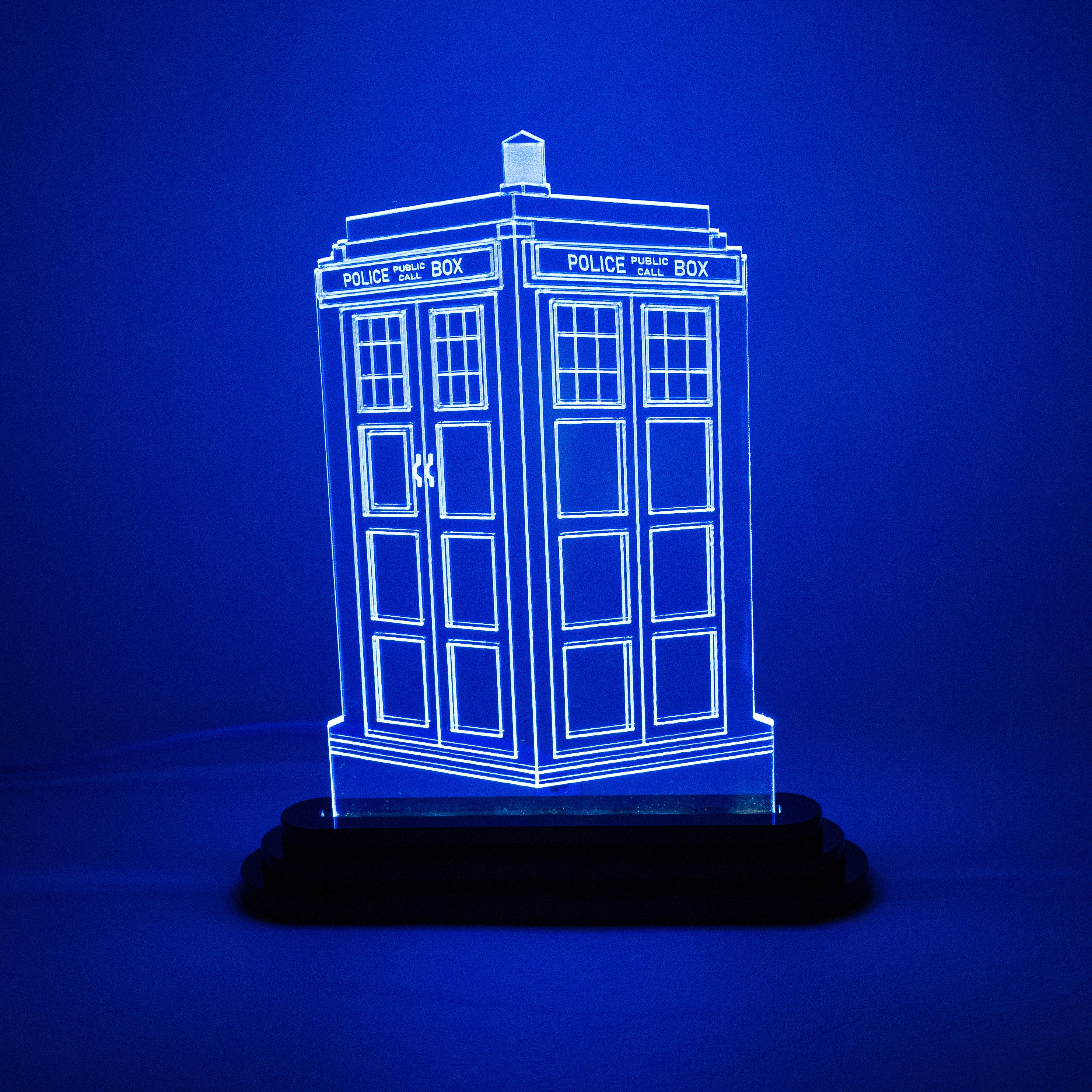 TARDIS Light Sign | Shock Jockey Labs